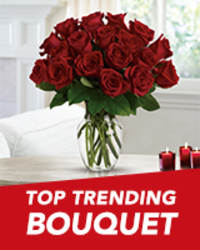 Teleflora's Ruby Radiance Tree Bouquet - Teleflora