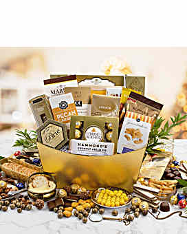 Christmas Gift Baskets, Food Boxes & Holiday Treats | Teleflora