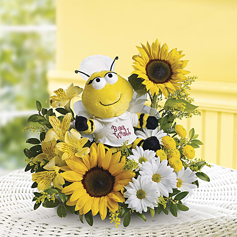 Bee Well Bouquet from Teleflora | SendFlowers.io