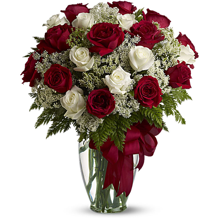 Love's Divine Bouquet - Long Stemmed Roses from Teleflora | SendFlowers.io