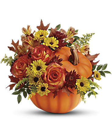 Teleflora's Warm Fall Wishes Bouquet - Teleflora