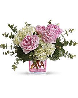 Teleflora's Pretty in Peony Flower Arrangement - Teleflora