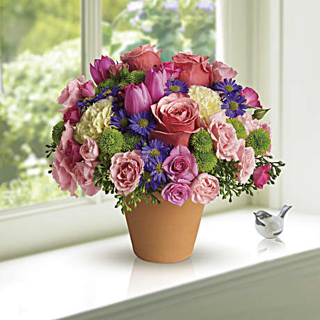 Spring Sonata Flower Arrangement - Teleflora