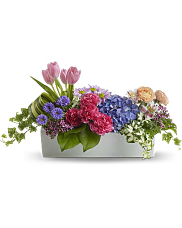 Garden Party Centerpiece Flower Arrangement - Teleflora