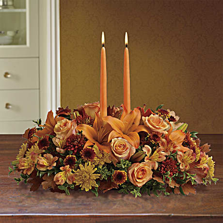 Family Gathering Centerpiece Flower Arrangement - Teleflora
