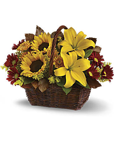 Golden Days Basket - Teleflora