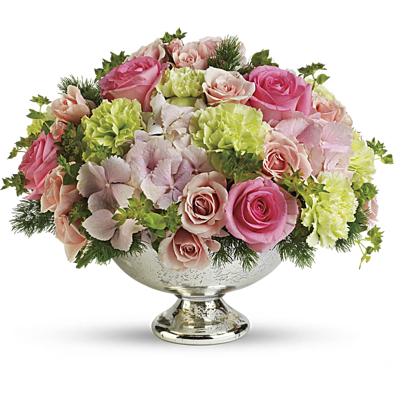 Garden Rhapsody Centerpiece from Teleflora | SendFlowers.io