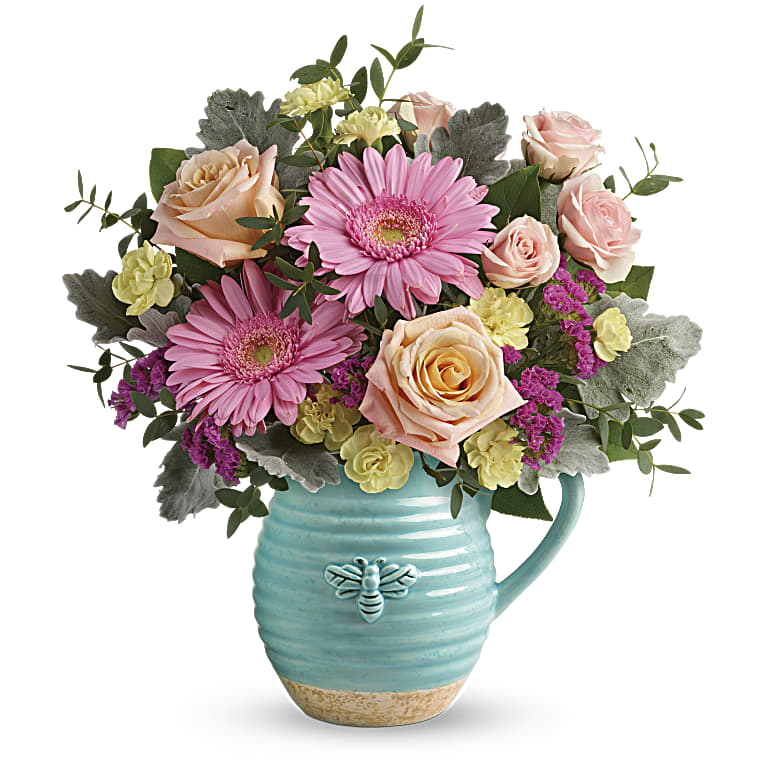 Bee Delighted Bouquet from Teleflora | SendFlowers.io