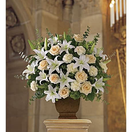 Teleflora's Loving Lilies and Roses Bouquet - Teleflora