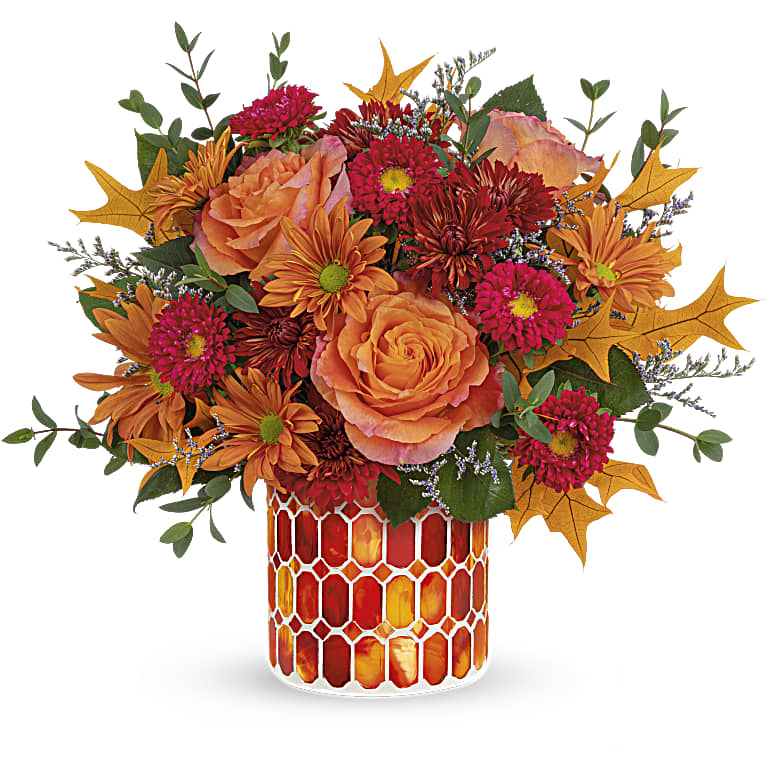 Autumn Aglow Bouquet from Teleflora | SendFlowers.io