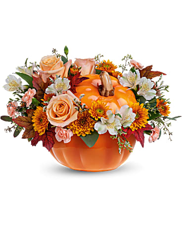 Teleflora's Hello Pumpkin Bouquet - Teleflora