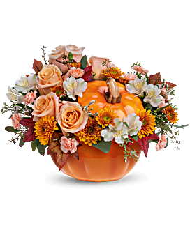 Teleflora's Hello Pumpkin Bouquet - Teleflora
