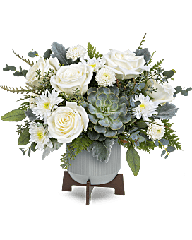 Teleflora's Tranquil Clouds Bouquet - Teleflora