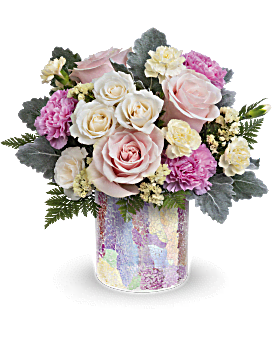 Teleflora's Rosy Quartz Bouquet - Teleflora