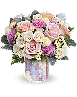 Teleflora's Rosy Quartz Bouquet - Teleflora