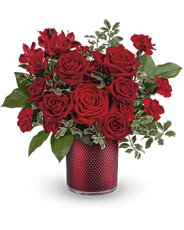 Teleflora's Radiant Crimson Bouquet - Teleflora