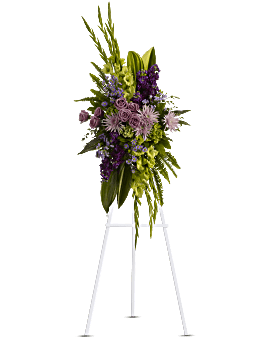 The Endless Sky Spray Sympathy Arrangement - Teleflora