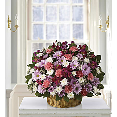 Rainbow Reflections Basket - Teleflora