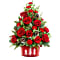 Teleflora's Holiday Traditions Tree Bouquet - Teleflora