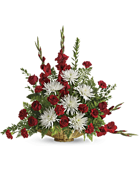 Enduring Grace Basket Arrangement - Teleflora