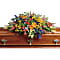 Colorful Reflections Casket Spray Sympathy Arrangement - Teleflora
