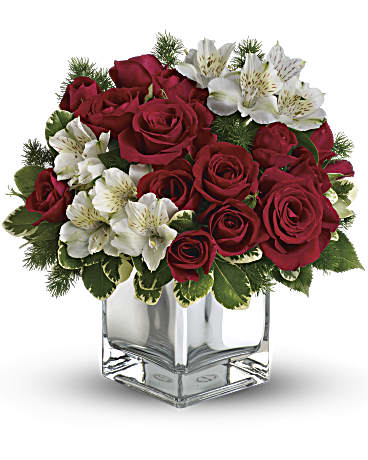 Teleflora's Christmas Blush Bouquet - Teleflora