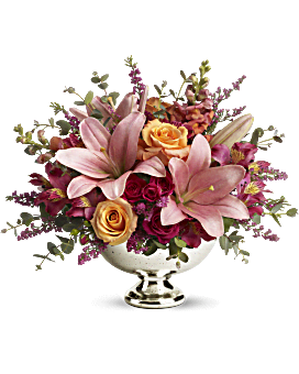 Teleflora's Elegant Traditions Centerpiece Flower Arrangement - Teleflora