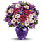 Teleflora's Purple Medley Bouquet with Roses - Teleflora