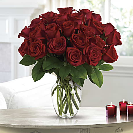 Enduring Passion - 12 Red Roses Bouquet - Teleflora