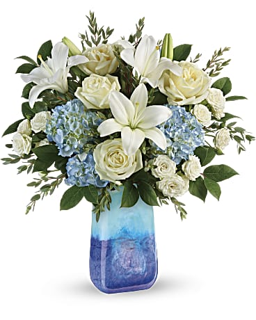 Teleflora's Ocean Sparkle Bouquet - Teleflora