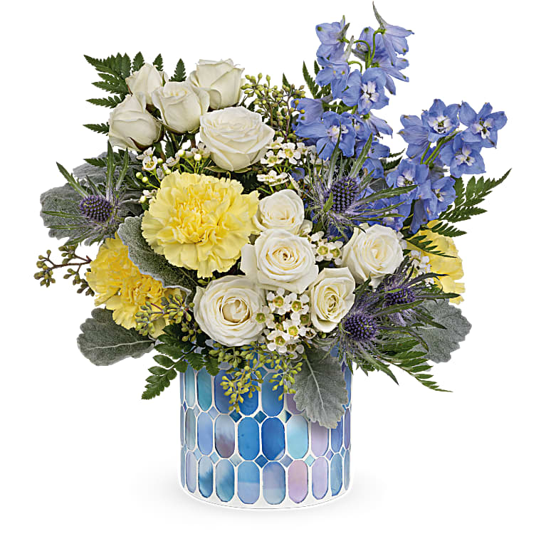 Dreaming of Blue Bouquet from Teleflora | SendFlowers.io