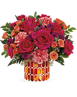 Teleflora's Sunset Blooms Bouquet - Teleflora