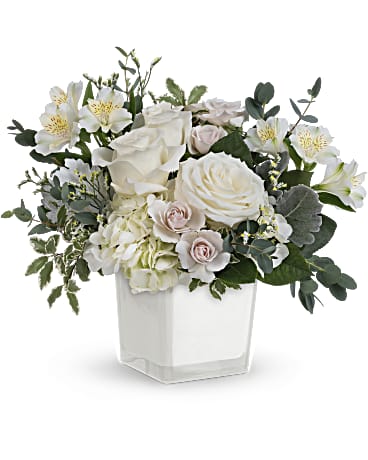 Teleflora's Peaceful Clouds Bouquet - Teleflora