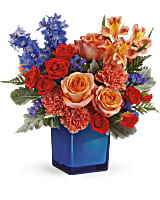 Teleflora's Blue Daydream Bouquet - Teleflora