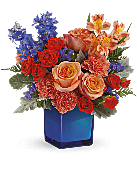 Teleflora's Blue Daydream Bouquet - Teleflora