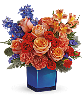 Teleflora's Blue Daydream Bouquet - Teleflora