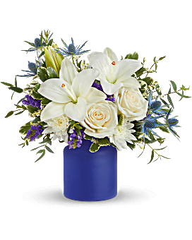 Teleflora's Blue Harmony Bouquet - Teleflora