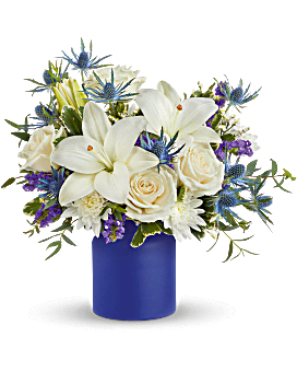 Teleflora's Blue Harmony Bouquet - Teleflora