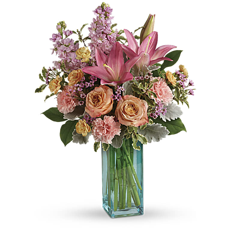 Pretty And Posh Bouquet from Teleflora | SendFlowers.io