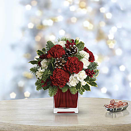 Make Merry by Teleflora Flower Arrangement - Teleflora