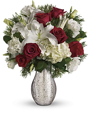 A Christmas Kiss by Teleflora Bouquet - Teleflora
