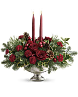 Teleflora's Shining Bright Centerpiece Bouquet - Teleflora
