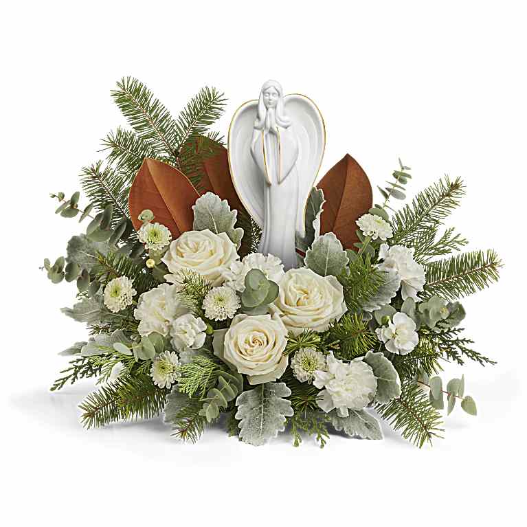 Snowy Grace Bouquet from Teleflora | SendFlowers.io