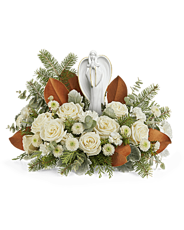 Teleflora's Snowy Grace Bouquet - Teleflora