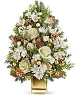 Teleflora's Luxe Winter Tree Bouquet - Teleflora
