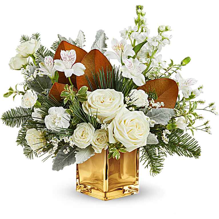 Golden Glitz Bouquet from Teleflora | SendFlowers.io
