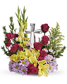 Teleflora's Crystal Cross Bouquet - Teleflora