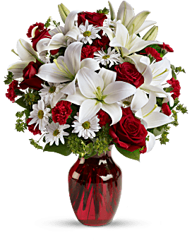 Be My Love Bouquet with Red Roses - Teleflora
