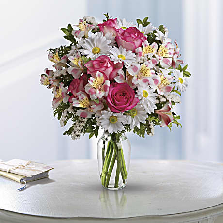 What a Treat Bouquet with Roses - Teleflora