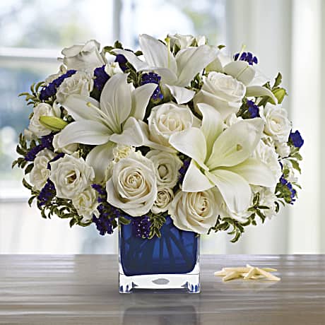 Teleflora's Sapphire Skies Bouquet - Teleflora